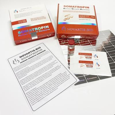 Cina Adesivo in bottiglia di peptidi per farmacia 10 UI 2 ml per HG H Finitura lucida in vendita