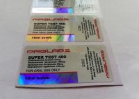 Quality 6x3cm Private Glass Vial Labels for sale