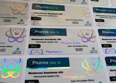 Cina Adesivi per etichette di farmaci con ologramma per flaconi da 10 ml di fiale per iniezione in vendita