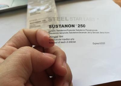 China Clear Printed 10ml Vial Labels Stickers 23 * 60 Mm For Muscledevelop for sale