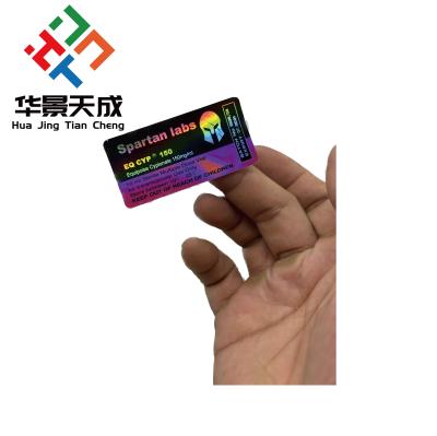 Cina Hologram Laser 10 ml Etichette del flacone per iniezioni di testosterone in vendita