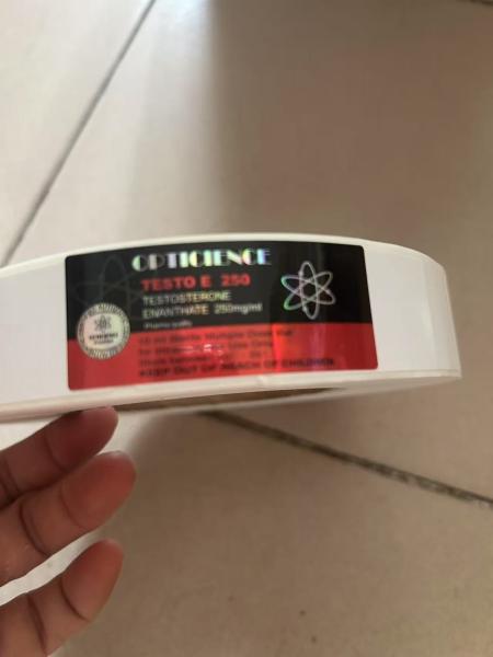 Quality SLU-PP-332 250MCG Tablet Labels Hologram Materail Printing Waterproof In Roll for sale