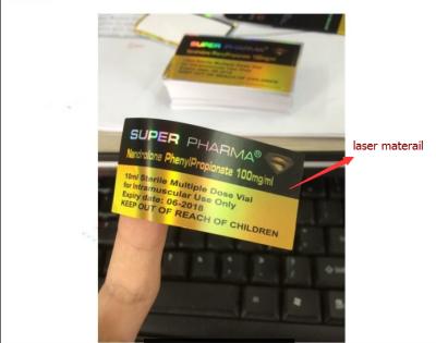 China Customized Logo And Brand For 10ml Vial Labels And Boxes for sale