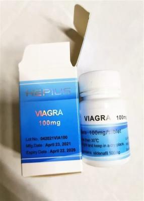 China Viagr a 100mg Orals Pill Bottle Label  Labels And Boxes with laser logo stamped for sale