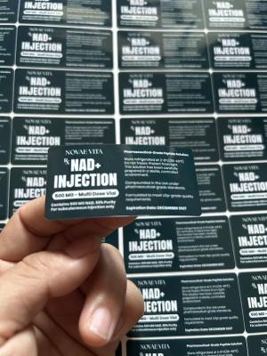 China Nad 500 10 Ml Bottle Vinyl PVC Labels Stickers for sale