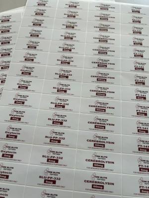China Oxytocin 5mg pvc labels for small peptide vials for sale