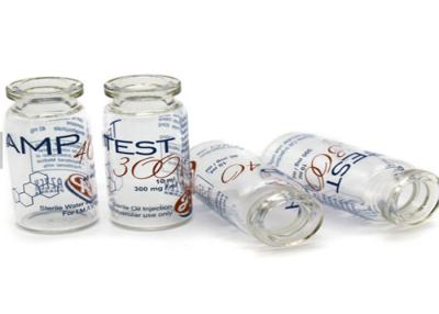 Cina Etichette di vetro della fiala di colore trasparente per una fiala con dose multipla sterile da 10 ml in vendita