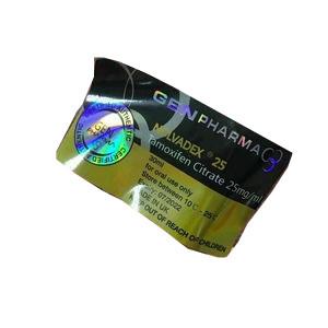 Cina Gen Pharma Stampa laser Etichette per fiale impermeabili per fiale Per fiale da 10 ml in vendita