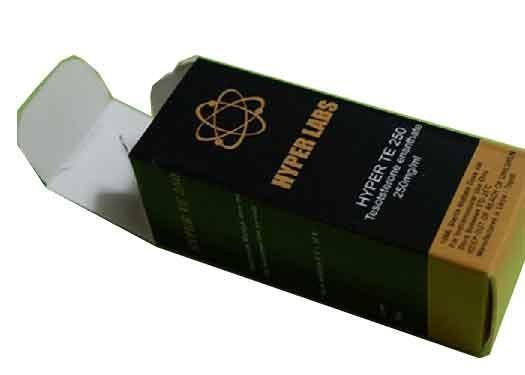 Quality Cardboard 10ml Bottle Boxes Printing Hologram Foil With Glossy Finish for sale