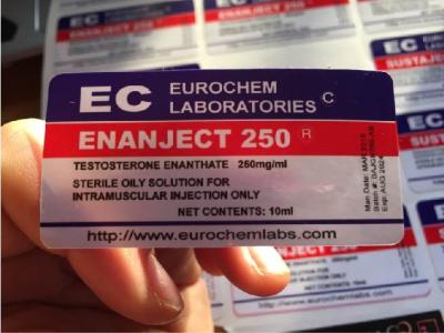 Κίνα Tren Enanthate 10 ml Ετικέτες φιαλίδων σε βινύλιο για αναβολικά προς πώληση