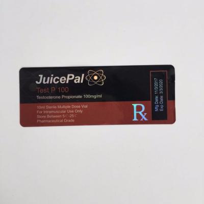 Cina Etichette ologramma fiala da 10 ml per pacchetto ologramma laser Spectrum Pharma RX in vendita
