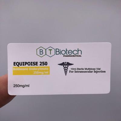 Китай Логотип лазера проштемпелевал ярлык бутылки медицины ярлыка водоустойчивой собственной личности слипчивый для пробирки продается