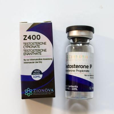 Cina Etichette per fiale di vetro lucido test Cypionate 250mg 10ML per fiala per iniezione in vendita
