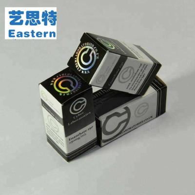 China 25*25*60mm het Hete Stempelen Holografische 10ml Vial Boxes for sale