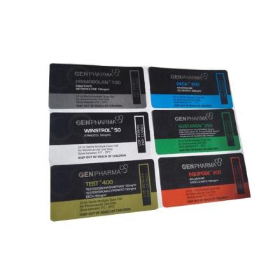 Китай CMYK Голографический лазерный ПЭТ-флакон Этикетки для флаконов продается