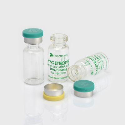 Cina vetro trasparente Vial With Rubber Stopper della penicillina 3ml in vendita