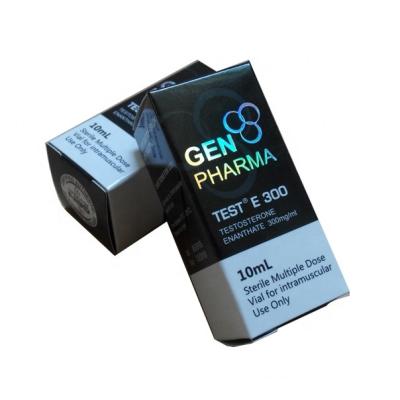 China Glossy Lamination Hologram 10ml Vial Boxes 6x2.5x2.5cm for sale