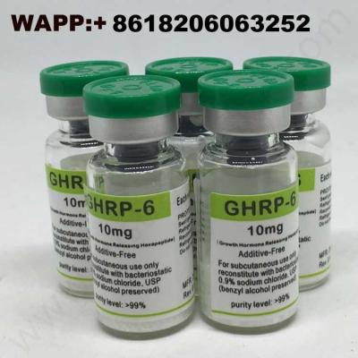 China Ghrp6 2-ml-Fläschchen-Fläschchenetiketten mit Blisterpackungen mit 4C-Druck zu verkaufen