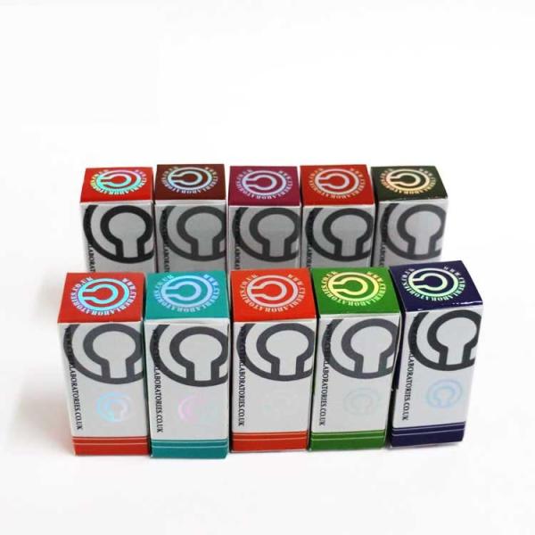 Quality CMYK Printing 350g Paperboard 10ml vial Box for sale