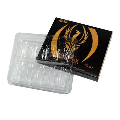 China CMYK Hg h  Injection Vial Box 25*25*60mm for sale