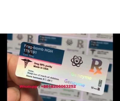 중국 Somatropin HG 176-191 2mlx10 레이블이 있는 유리 바이알 판매용