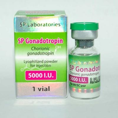 Cina HCG gonadotropina 5000 UI con etichette e scatole abbinate in vendita