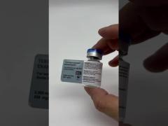 Glass Vial Permanent Adhesive Sticker Labels For UV Protection And Customization