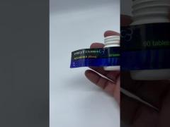 Glossy Surface Finish Oral Custom Medicine Bottle Labels Chemical Resistance For Industrial