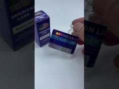 Test E Etiketten Anabole steroïde Vloeistof Injectie 10 ml Vial Etiketten Vierkant Scherpe Glanzige Afwerking