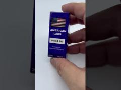 Custom 2ml Holografisch afgedrukt Vinyl Sticker Label Glanse afwerking Semaglutide Peptide Aluminium Plastic PP Materiaal Gratis Verpakking