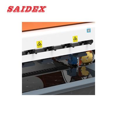China Flexible Acrylic Polishing Machine Electric Servo Motor Feeding  0-60° for sale