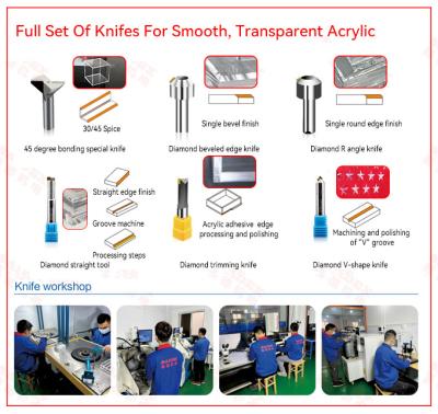 China Practical CNC Milling Cutting Tools Industrial Acrylic CNC Chamfer Tool For Acrylic High Speed Cutting for sale