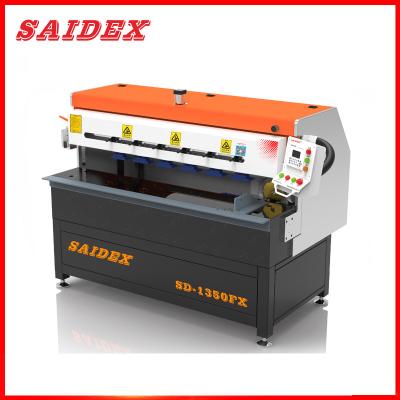 China 3kw servomotor aangedreven acrylpoetsmachine 1350mm acrylrandpoetser PMMA/PS/PCPlasticpoetsmachines Te koop