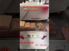 Máquina de aparar acrílico chanfrado de borda biselada Tutorial de máquina de aparar acrílico