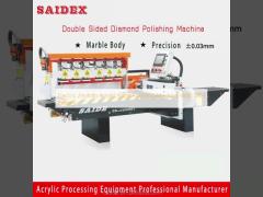 Elektrische 2m/min acrylrandpoetsmachine met 3AH batterij