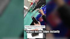 SD-1350FX High-Speed Acrylic Polishing Machine | Tool-Free Adjustment & Marble Structure