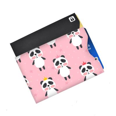 China High Quality Custom logo printing Visa Card Blocking Sleeves / Credit Secure RFID Sleeve / RFID Card Aluminum Protector for sale