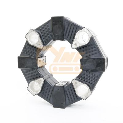 China YNF Natural Rubber Standard Universal Excavator Coupling for Engine Parts for sale