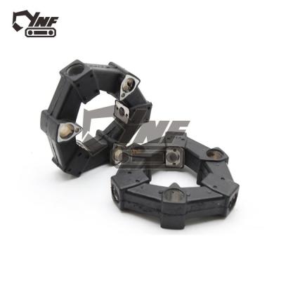 China Size 25 Natural Rubber Excavator Coupling with 6 Months Warranty and Flexible Design for sale