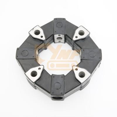 China YNF Wholesale Size 12 12A 12AS Excavator Coupling Flexible Rubber Hydraulic Pump Coupling for Construction Works for sale