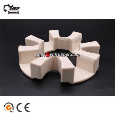 China Excavator Parts 160H Shaft Coupling Flexible Rubber AL PU Meterial for Excavator Coupling for sale