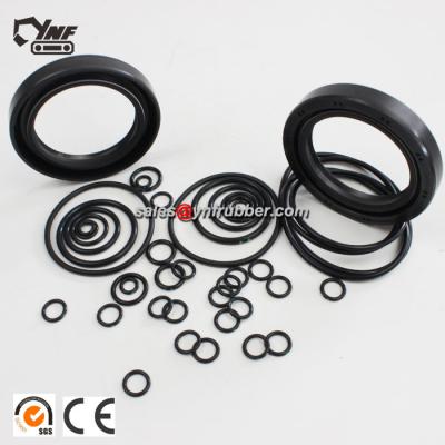 China Flexible Gummirollsiegel-Ausrüstungs-Schwarz-Farbe für Bagger-Koppelung zu verkaufen