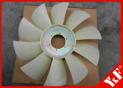 중국 6개의 구멍 모충 굴착기는 E320D 굴착기 냉각팬 잎 740-127-152-6T10를 분해합니다 판매용