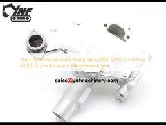 High Performance Water Pump YM123900-42102 for Yanmar 4D106 Engine Excavator Replacement Part