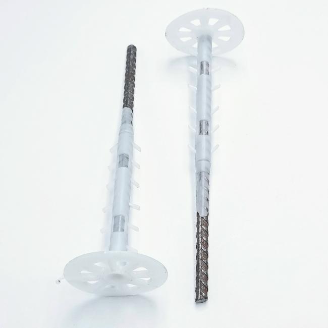 Plastic insulation anchors packaging and product display