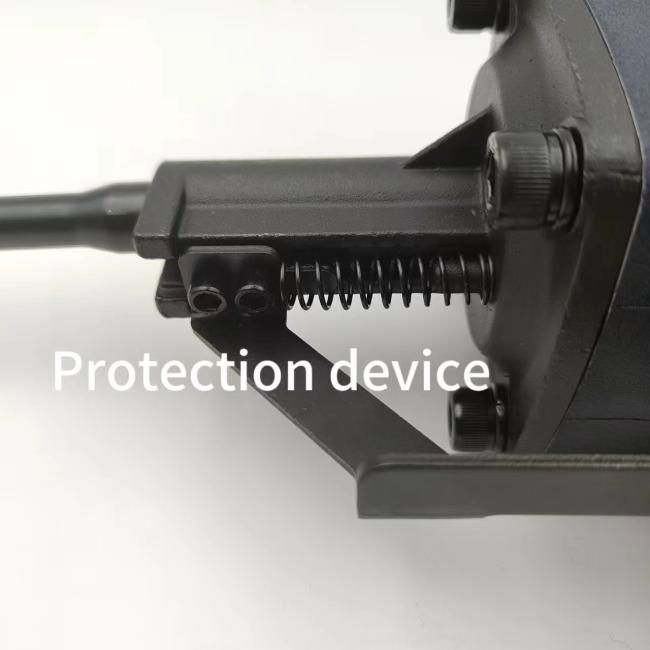 Package contents showing nail gun with accessories