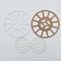 China 50MM PP PE Plastic Insulation Washers - ISO9001 Certified Split Nail Washers for Roof/Wall Construction for sale