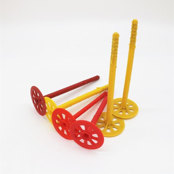 Quality Plastic Insulation Fasteners Insulation Anchor Bolt 8MM 10MM Diameter ISO9001 for sale