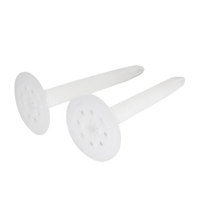 China 25mm-250mm HDPE Concrete Insulation Nails for Wall Boards - ISO9001 Certified, Fluted Shank for sale