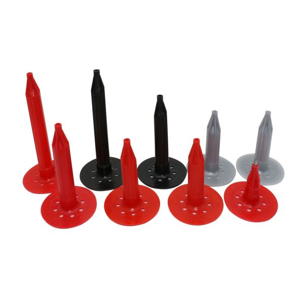 Quality HDPE Concrete Shoot Fasteners For Rigid Insulation Expansion Concrete Shooting for sale